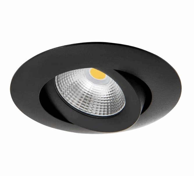 Alasvalo Airam Compact Tilt IP44 5W/840 Himmennettävä Musta - LVIS ...