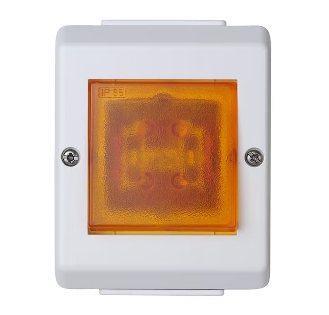 Kytkin Elko RS Nordic 1 16A 250V IP55 PPR MV Valkoinen