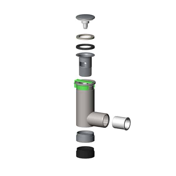 Vesilukko Prevex Easyclean Pop up tulpalla kromattu 32/40 - LVIS ...